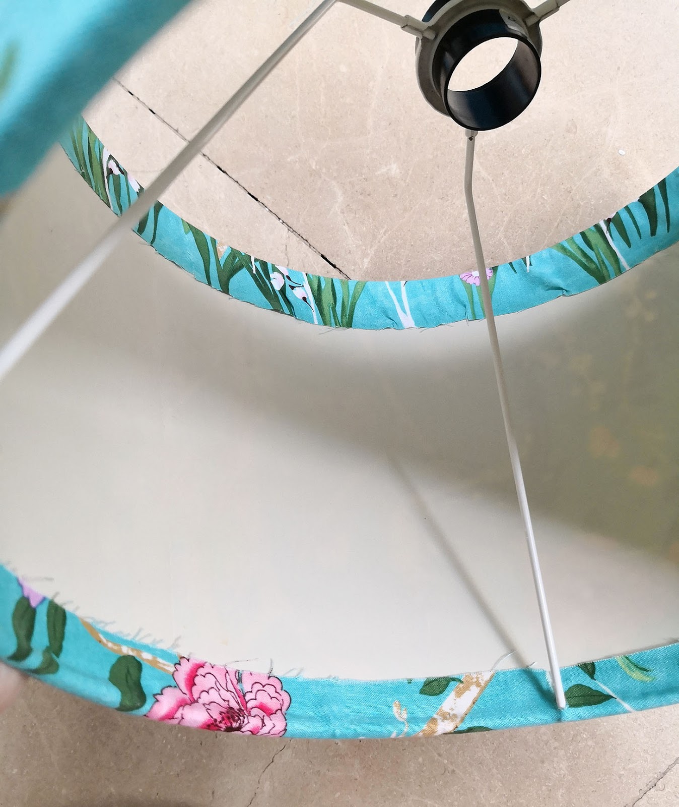 MrsMommyHolic: DIY Lampshade Makeover