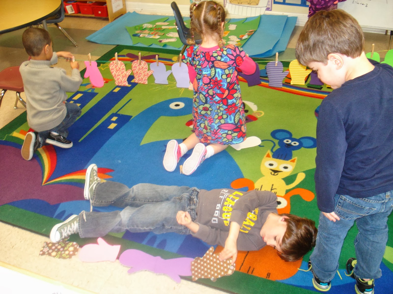 Pre K Sweet Peas: {Snow} & {Mittens}