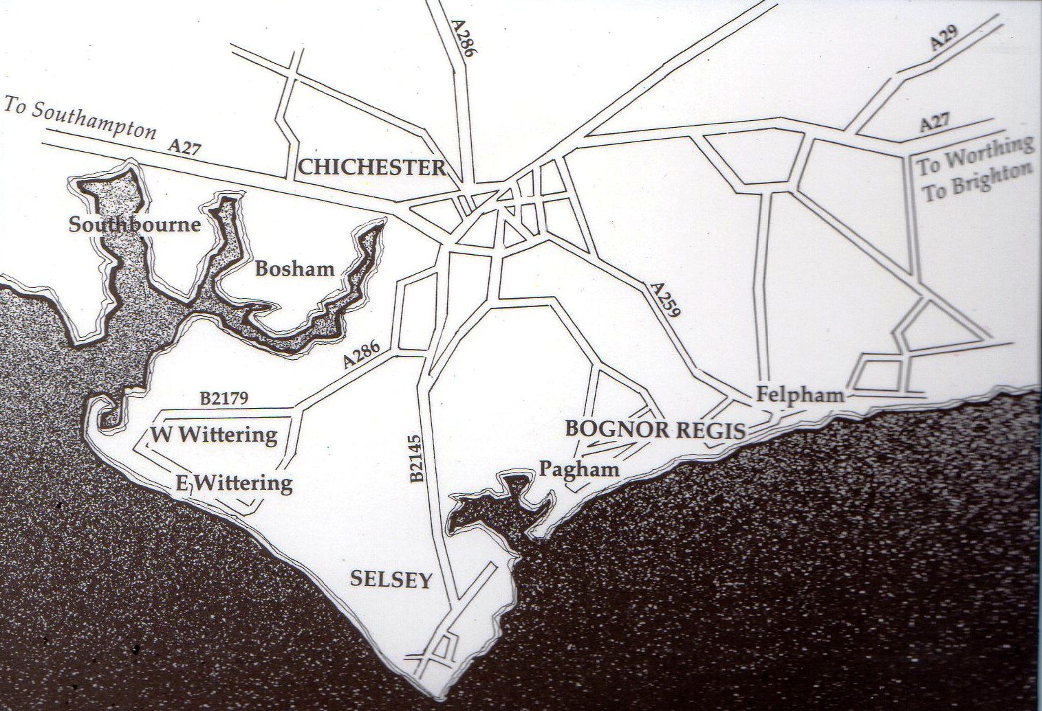 Birding the Selsey Peninsula: Maps