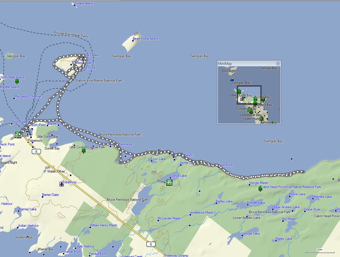 Outdoor Jay: Paddling Bruce Peninsula National Park