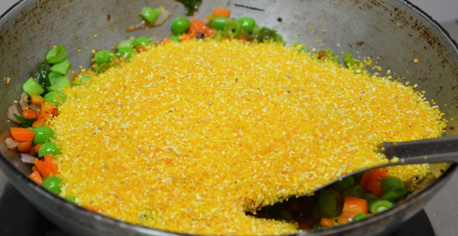 Cook's Diary: Maize Upma