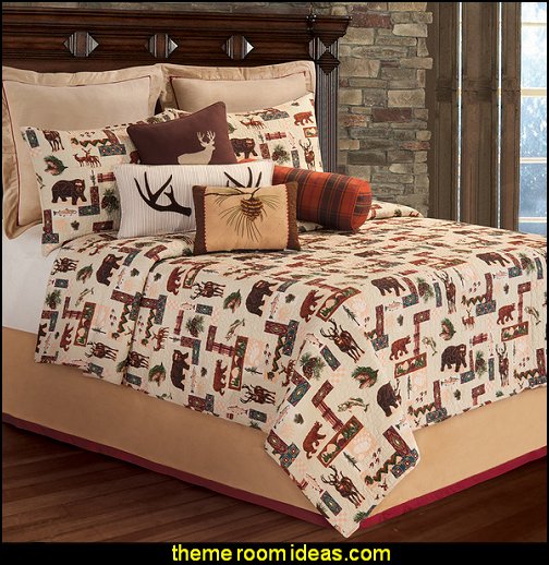 Decorating theme bedrooms - Maries Manor: log cabin - rustic style ...