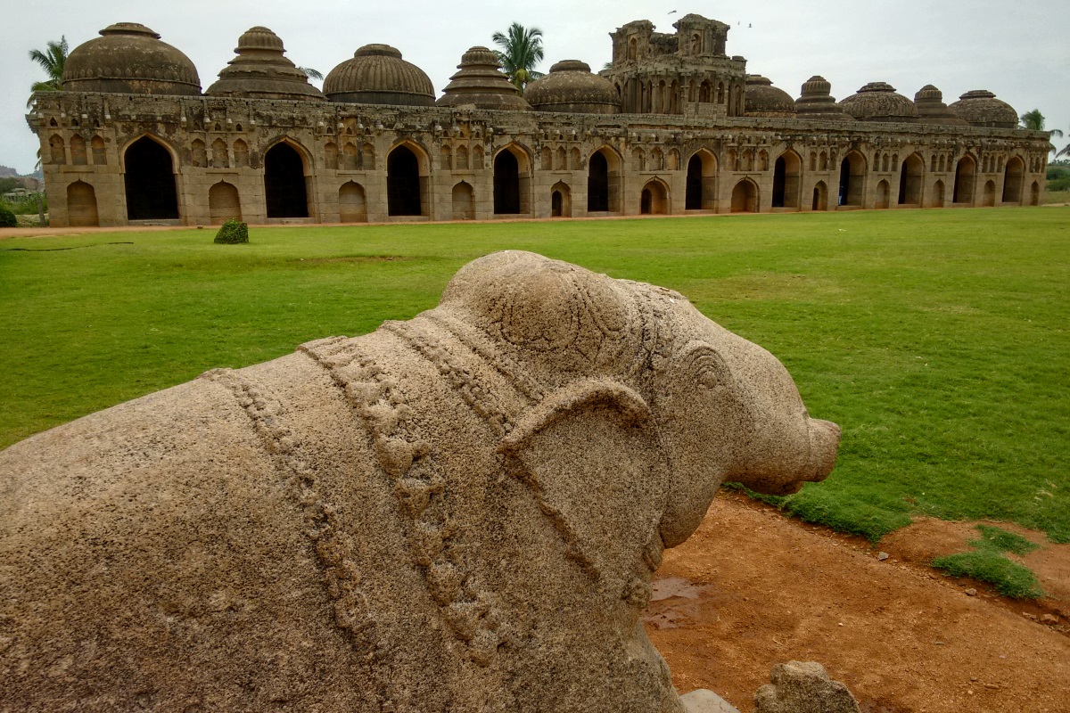 Journeys across Karnataka: Elephant Stables, Hampi