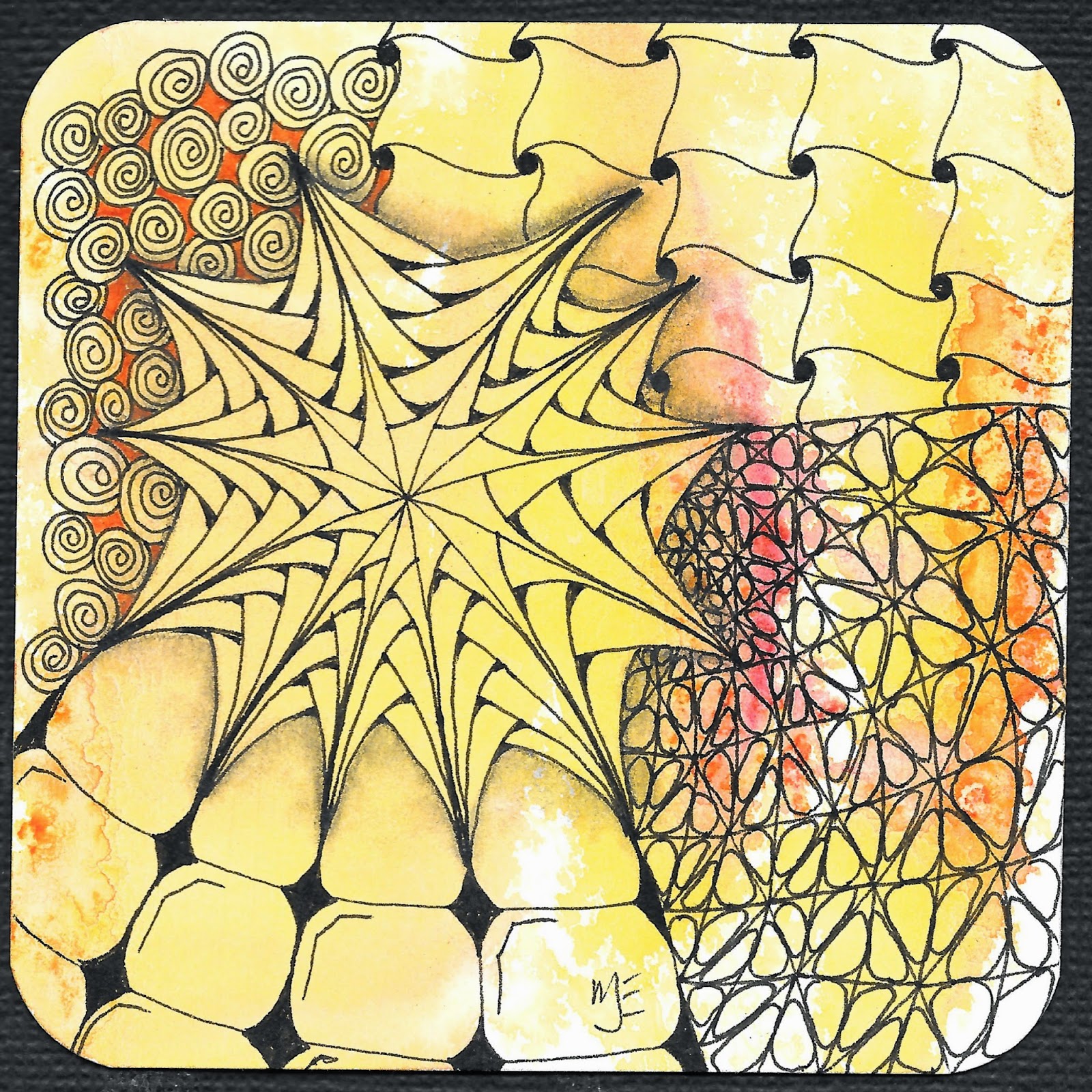 thehappytangler: #2 Practice Tangles for Class