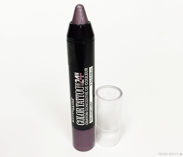 REVIEW: Maybelline Color Tattoo Concentrated Crayons - Prairie Beauty