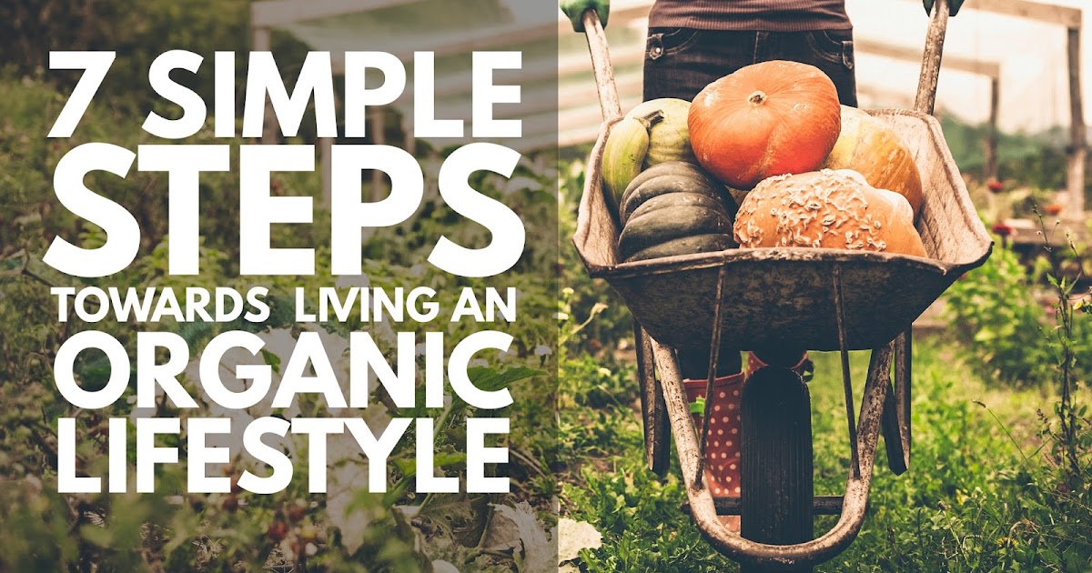 Home • Wellness • Lifestyle: 7 Simple Steps Towards Living An Organic ...