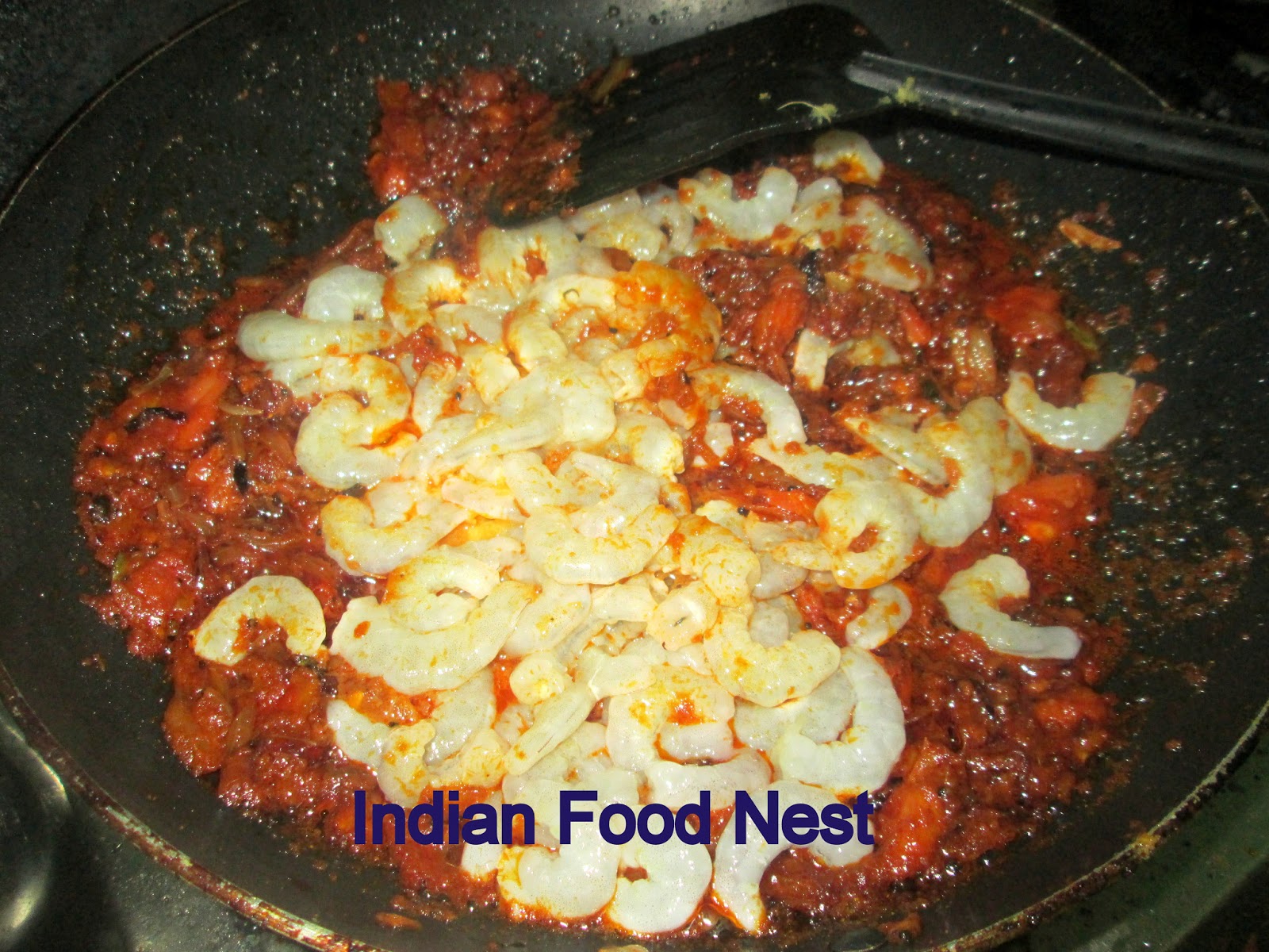 Indian Food Nest: Spicy Indian Prawn Fry Recipe