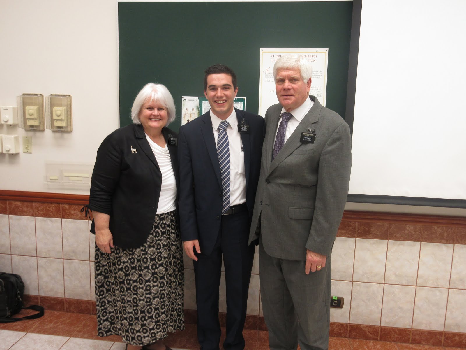 Elder Greg Baker - Peru Lima Central Mission