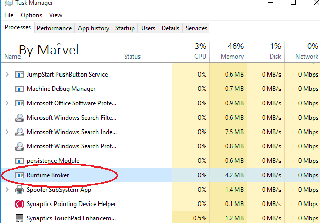 Pengertian Runtimebroker.Exe Yang Ada Di Windows 8 Dan 10 - Materi Soal