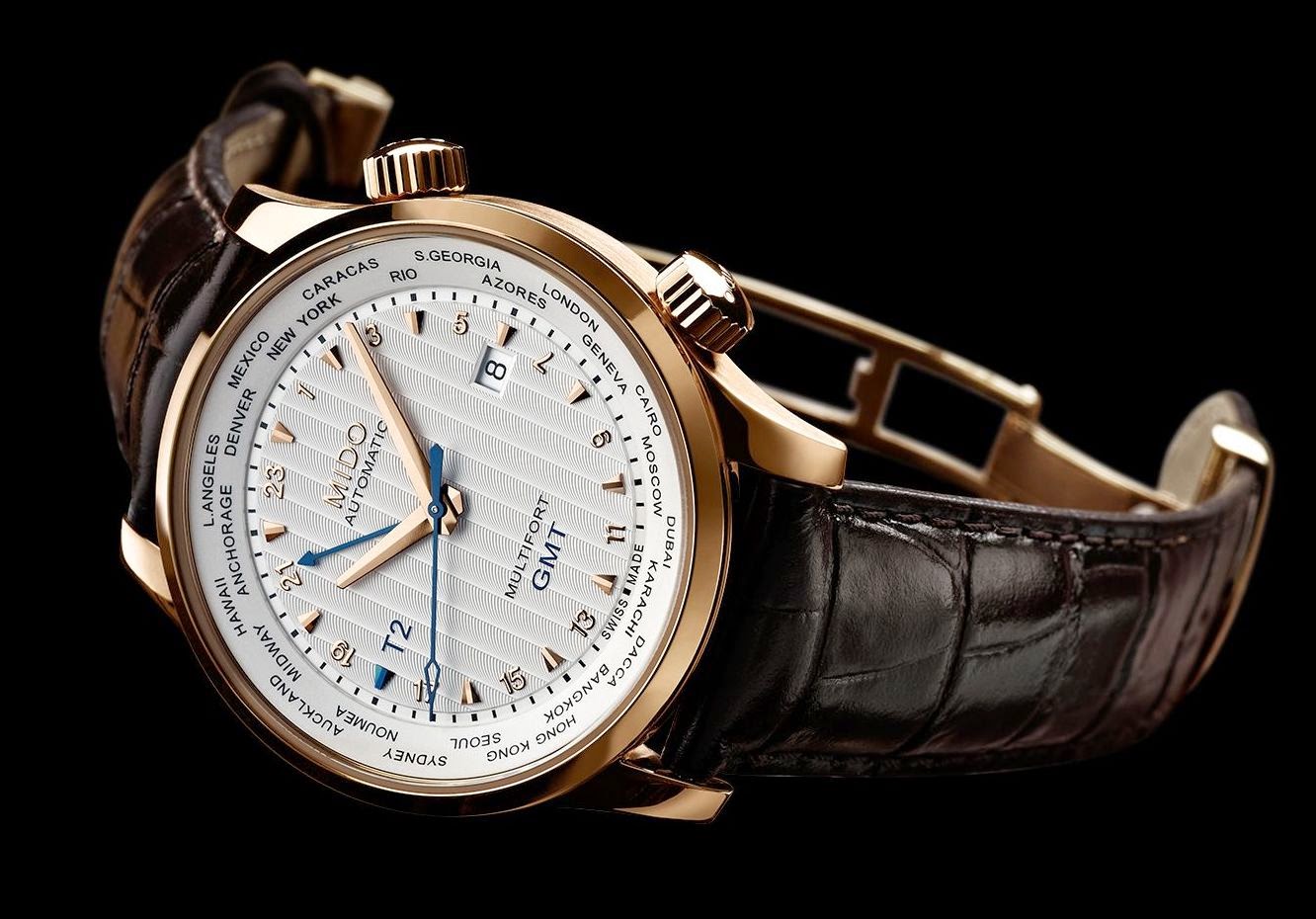 Neue Uhr : MIDO MULTIFORT 80th Anniversary GMT Edition