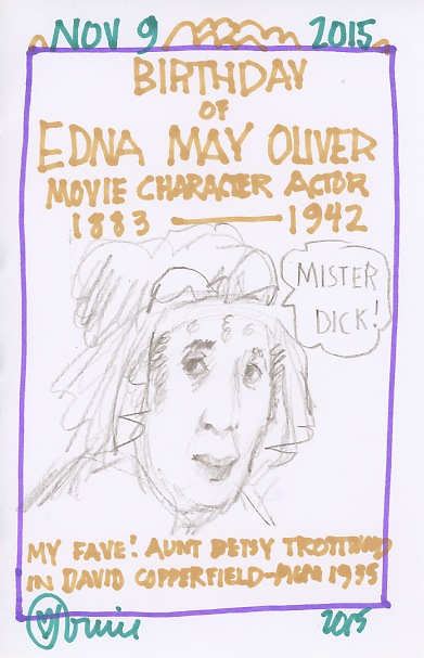The Official Tomie dePaola Blog: VINTAGE Edna May Oliver