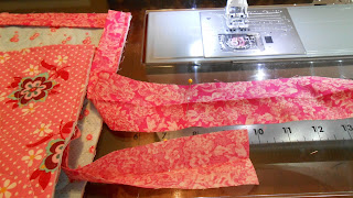 Because I say sew ;) : Machine binding made simple... Part 1 (the back)