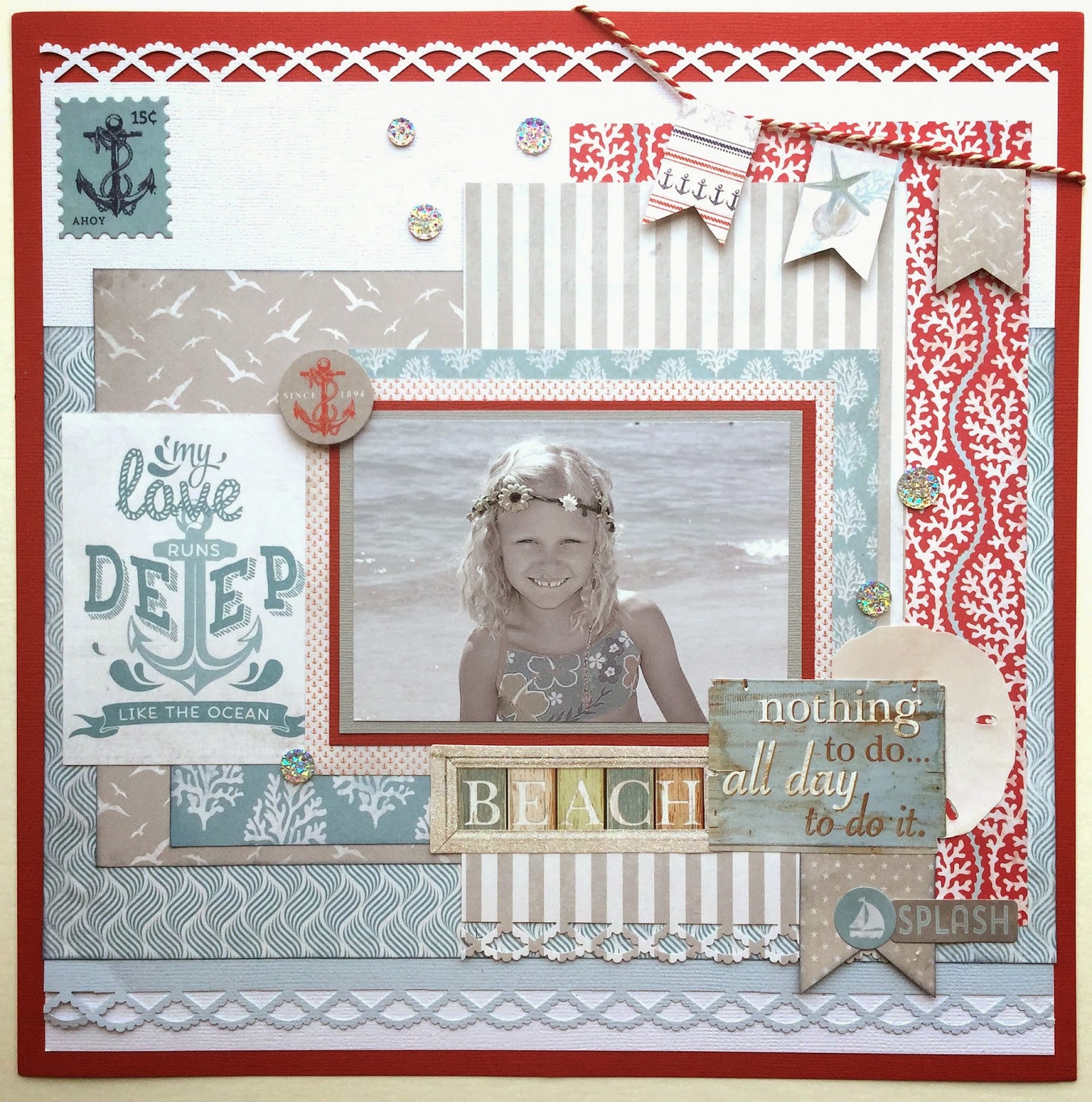 The Craftz Boutique: Seaside Layouts (Authentique)