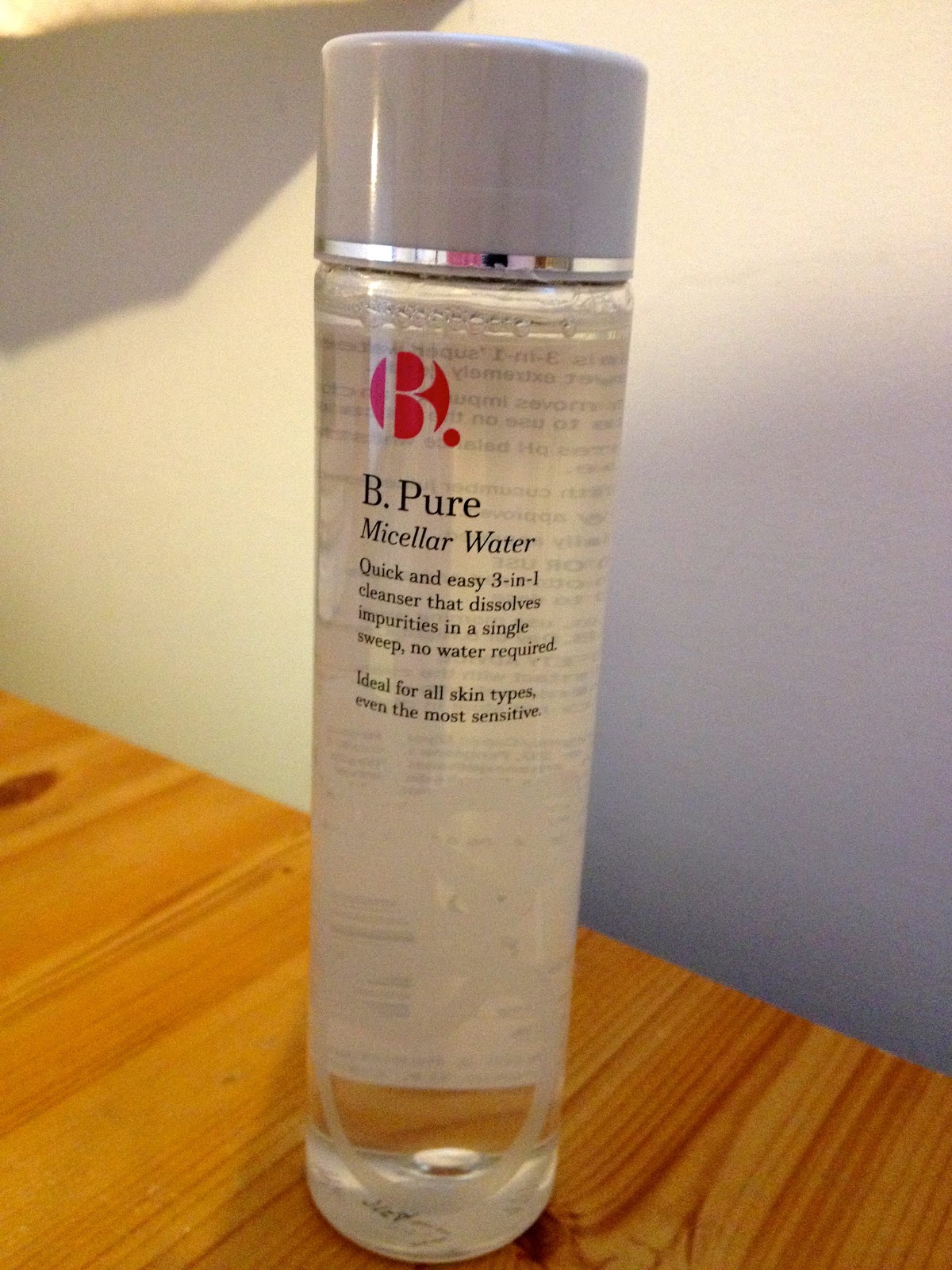Confetti Letters: B.Pure Micellar Water