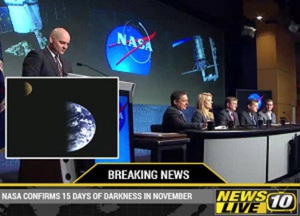NASA Confirms Earth Will Experience 15 Days Of Darkness In November 2017