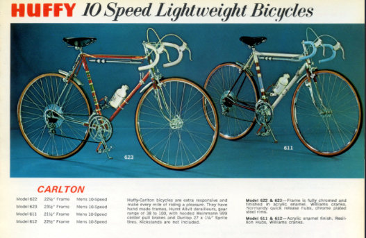 ON THE DROPS: American Flyers: Carlton Cycles U.S. Export Models 1961-1969