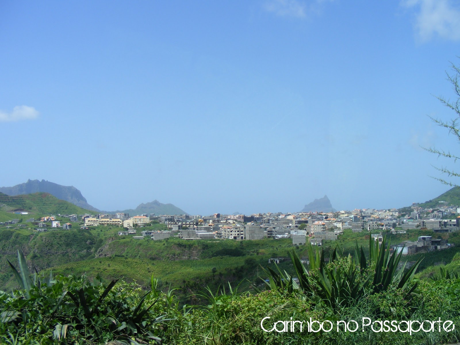 Cidade de Assomada - Interior da Iha de Santiago ~ Carimbo no ...