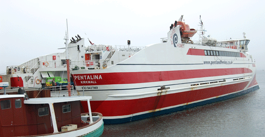 Off-at-a-Tangent: PENTLAND FIRTH CAR FERRY CROSSING TO ORKNEY