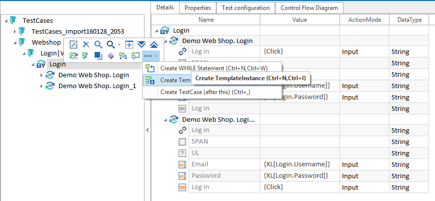 LearnTosca: TestCaseDesign and Automation in Tosca