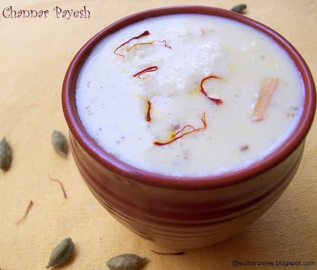 Cakes & More: Channar Payesh - Cottage Cheese Pudding - For Secret ...