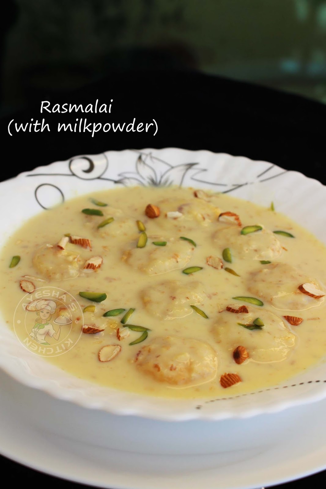 INDIAN DESSERT RASMALAI - MILK POWDER RECIPES