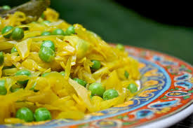 Cabbage With Peas (Bund Gobi And Mater)