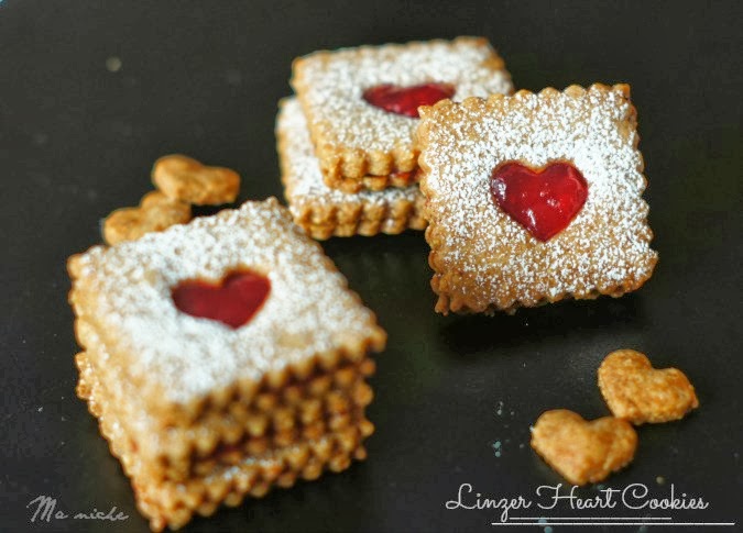 Ma Niche : Linzer Cookies # Baking Partner's Feb '14 Challenge