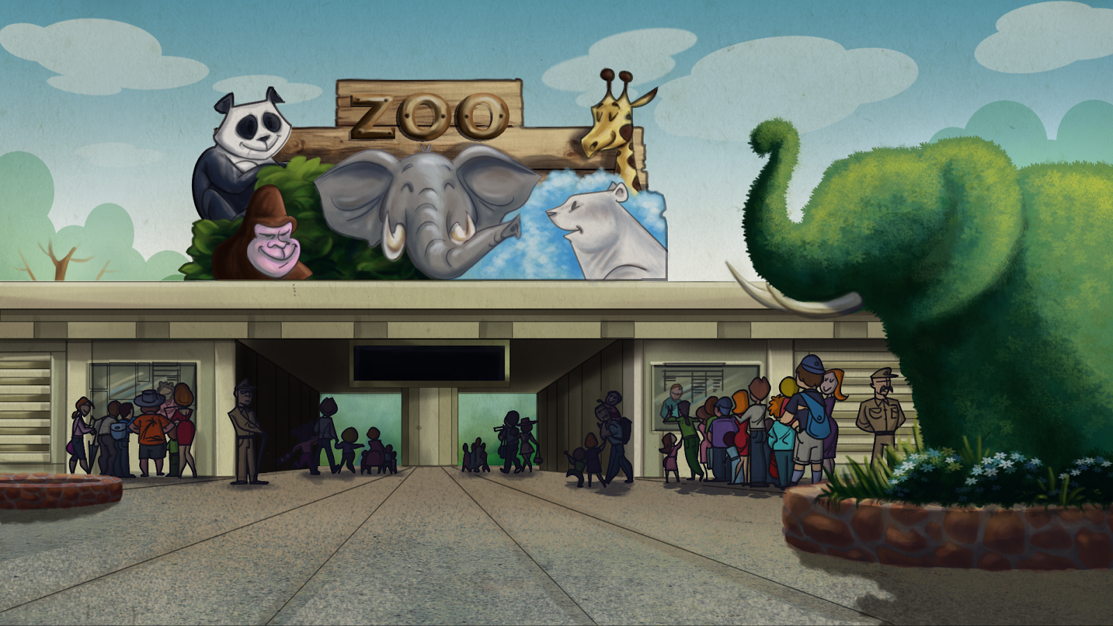 kishorekumarsingh: Zoo_Layout Design