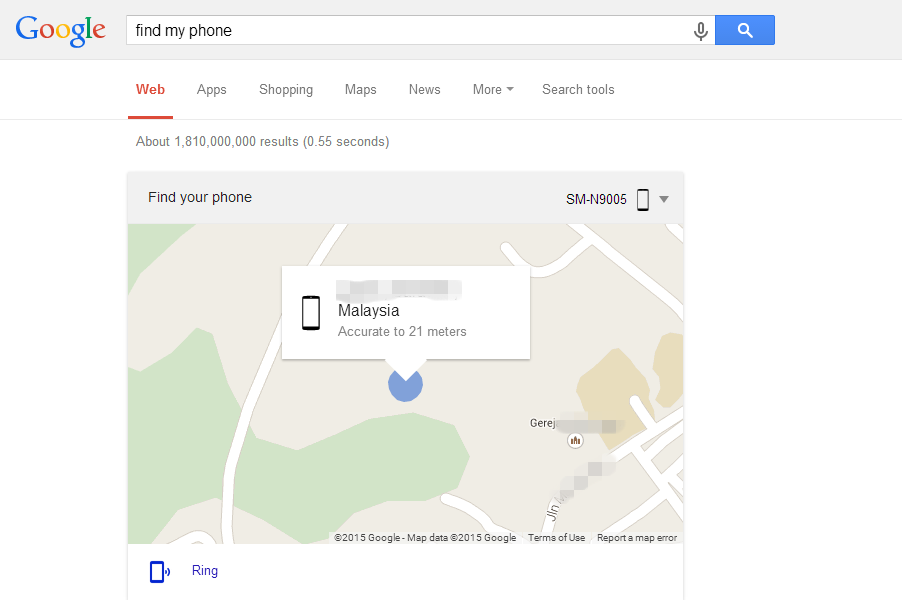Google新功能『find my phone』