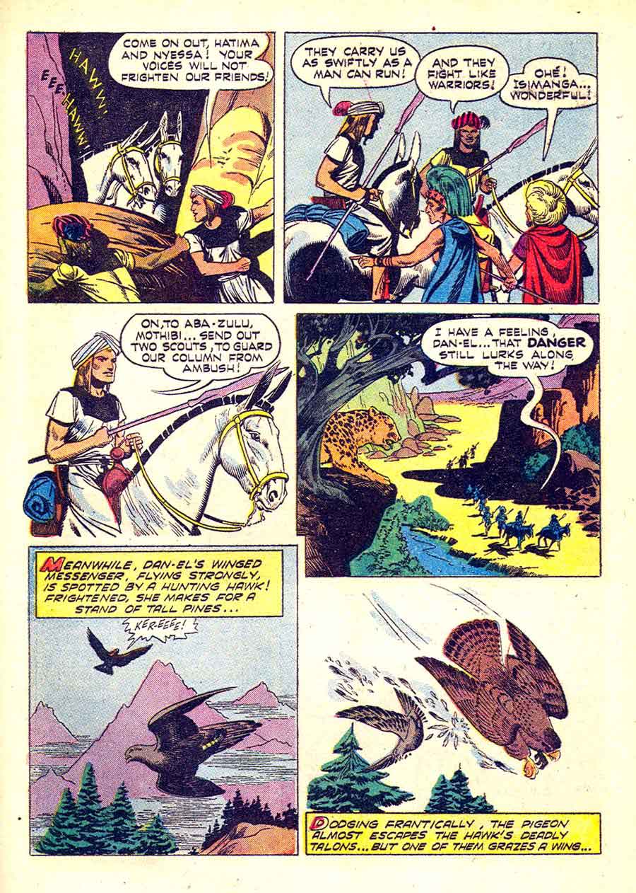 Tarzan #67 - Russ Manning art - Pencil Ink