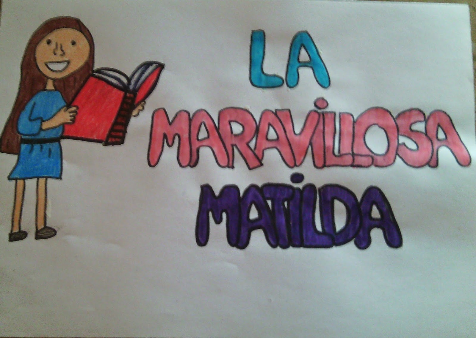 EL BLOG DE MARIA: 21ª Ficha de lectura: "Matilda"