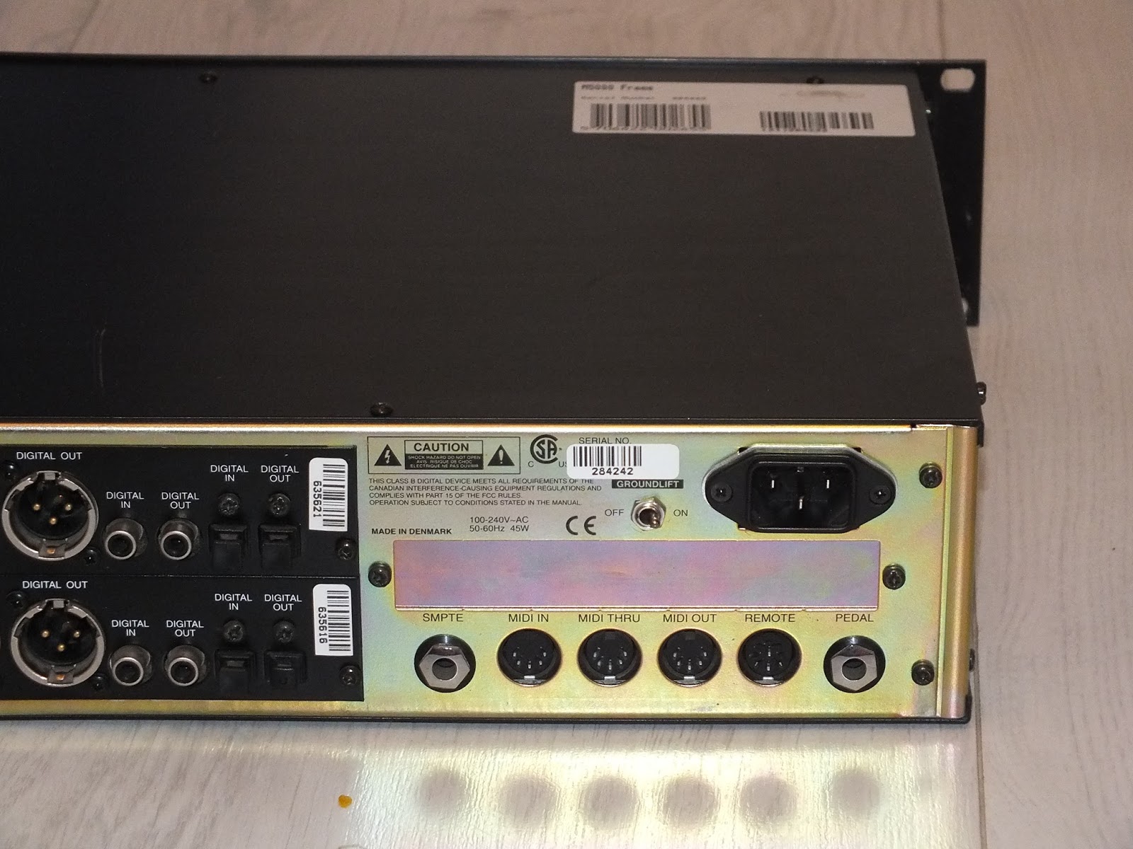 Infrequent Sound [sex.tex] technology: TC Electronic M5000 Digital ...