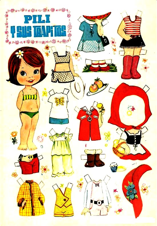 Mis nenas de Famosa: Recortables de FAMOSA