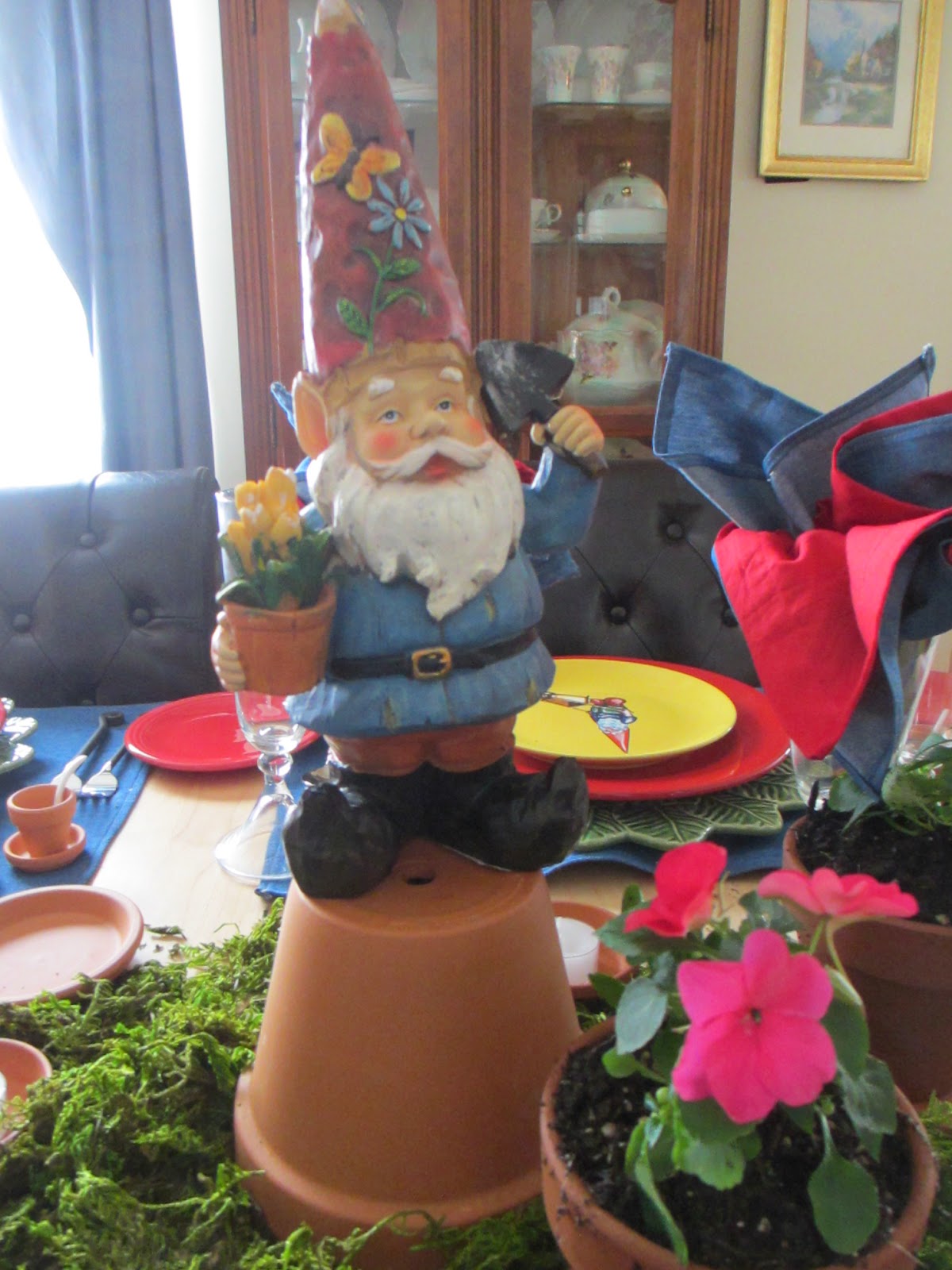 The Welcomed Guest: Gnome Tablescape