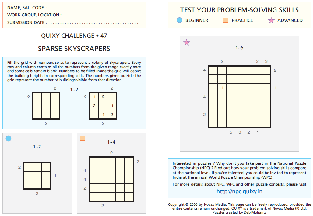 SPARSE SKYSCRAPERS (QC-47)