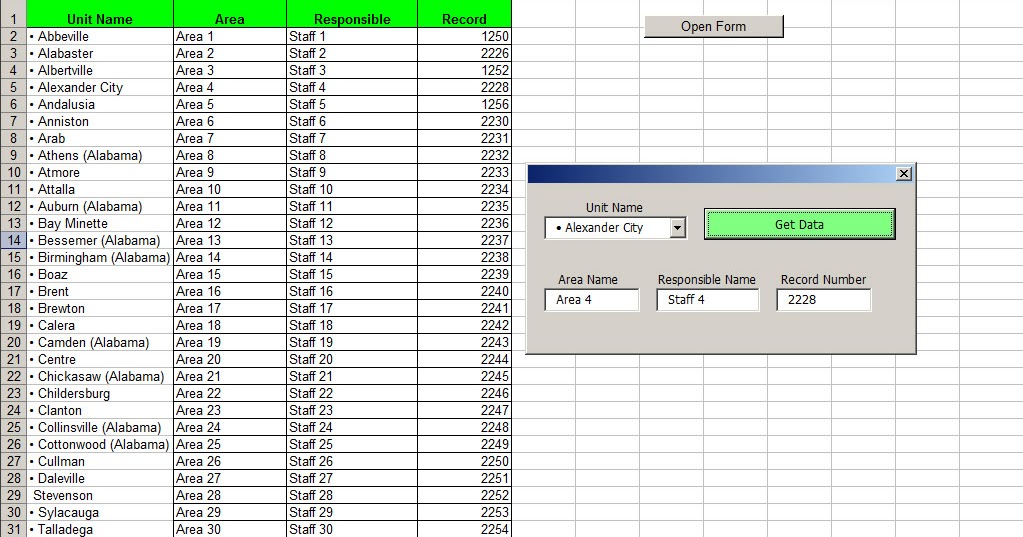 Userform Düşeyara Fonksiyonu | New Ideas For Computer & Software