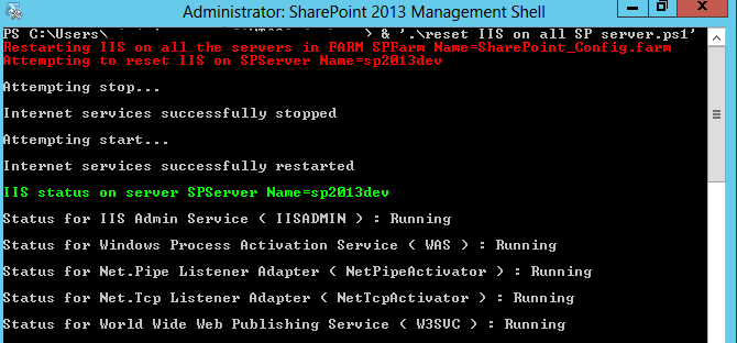 Sharepoint Internals Sharepoint Powershell Script Para Executar O