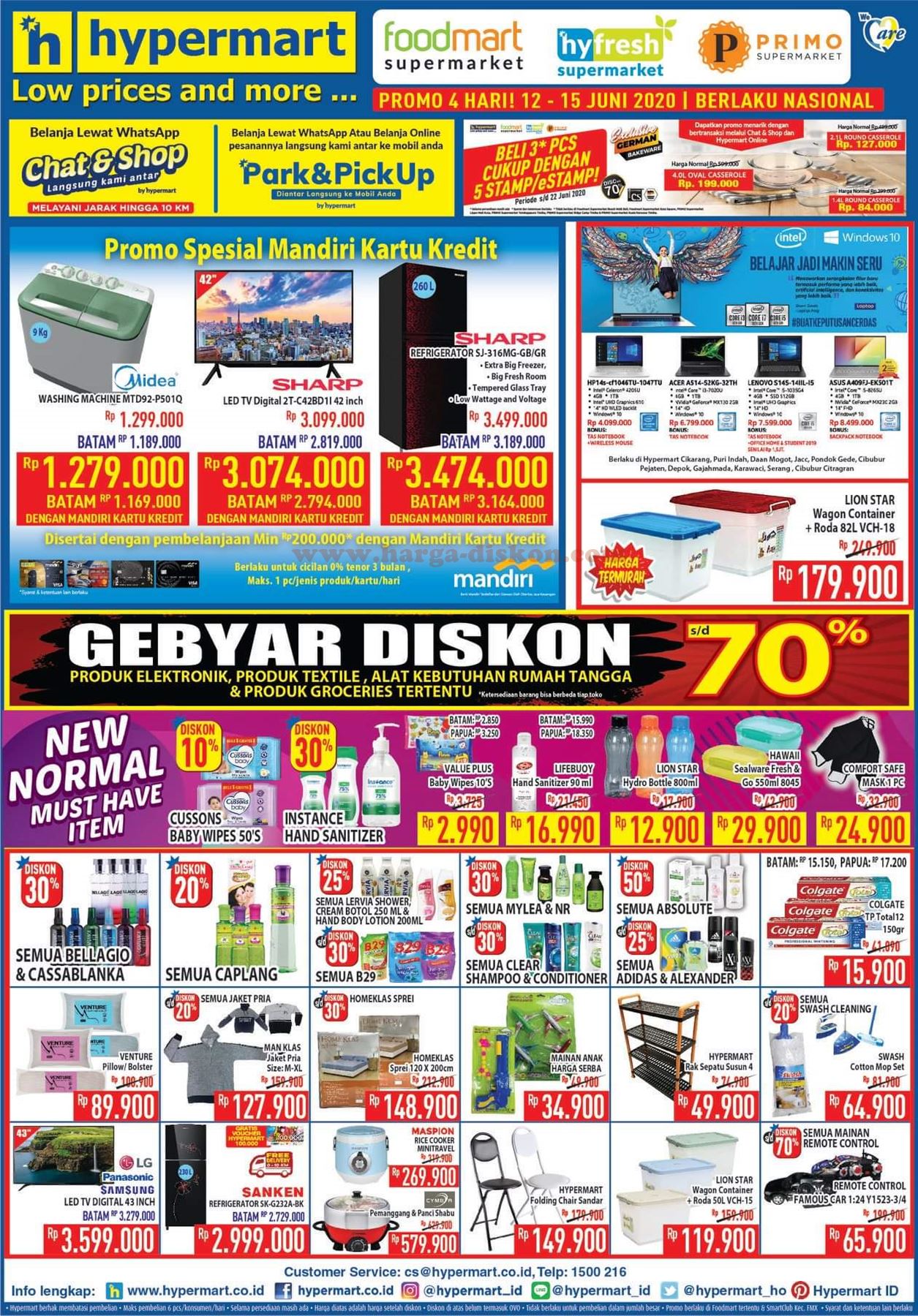 Lihat promo lainnya di KATALOG HYPERMART Reguler