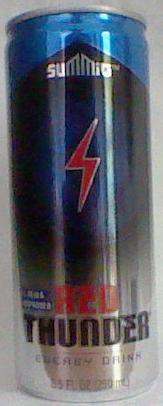 Caffeine King: Red Thunder Energy Drink Review