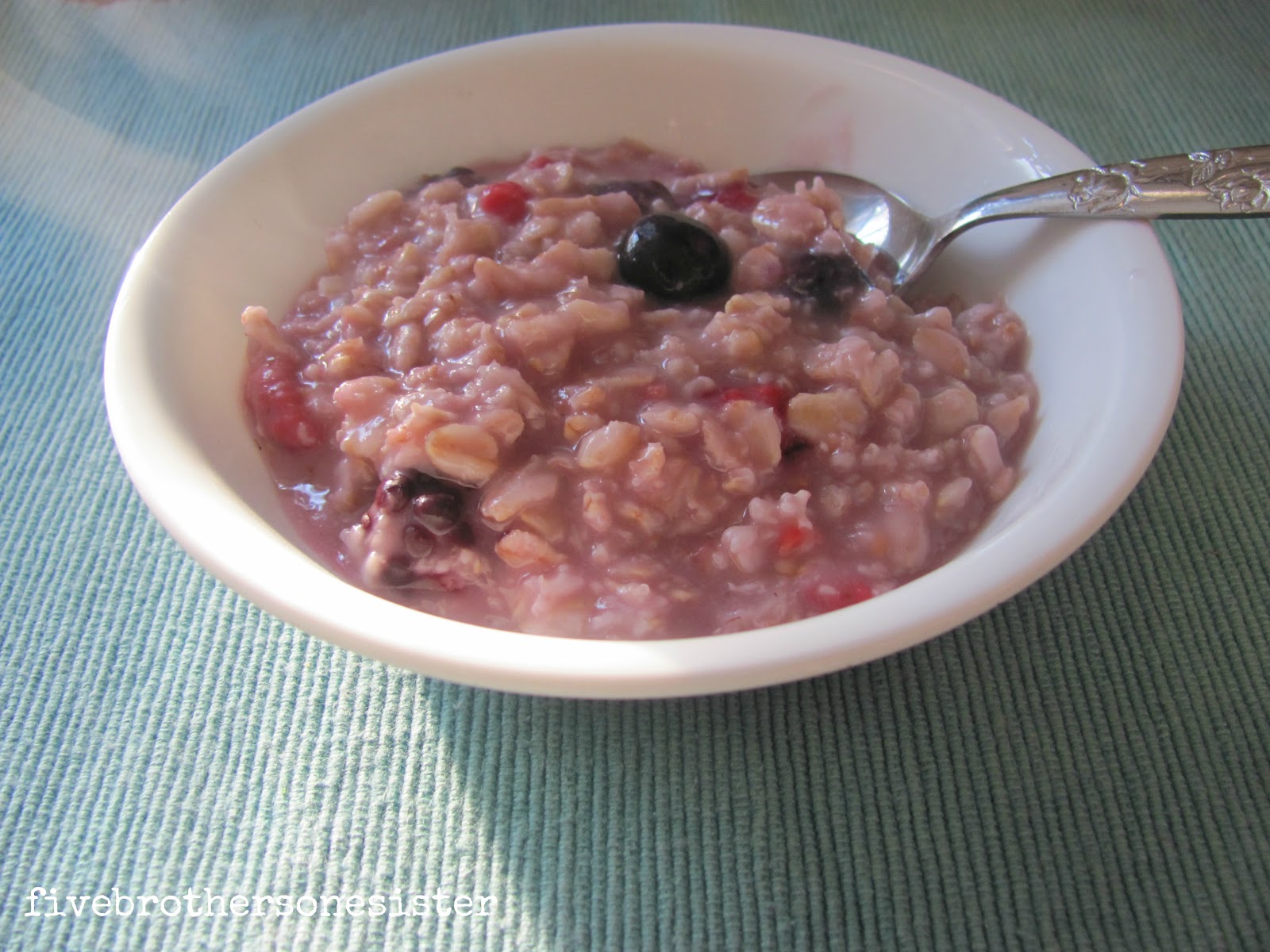 five brothers one sister: pink porridge