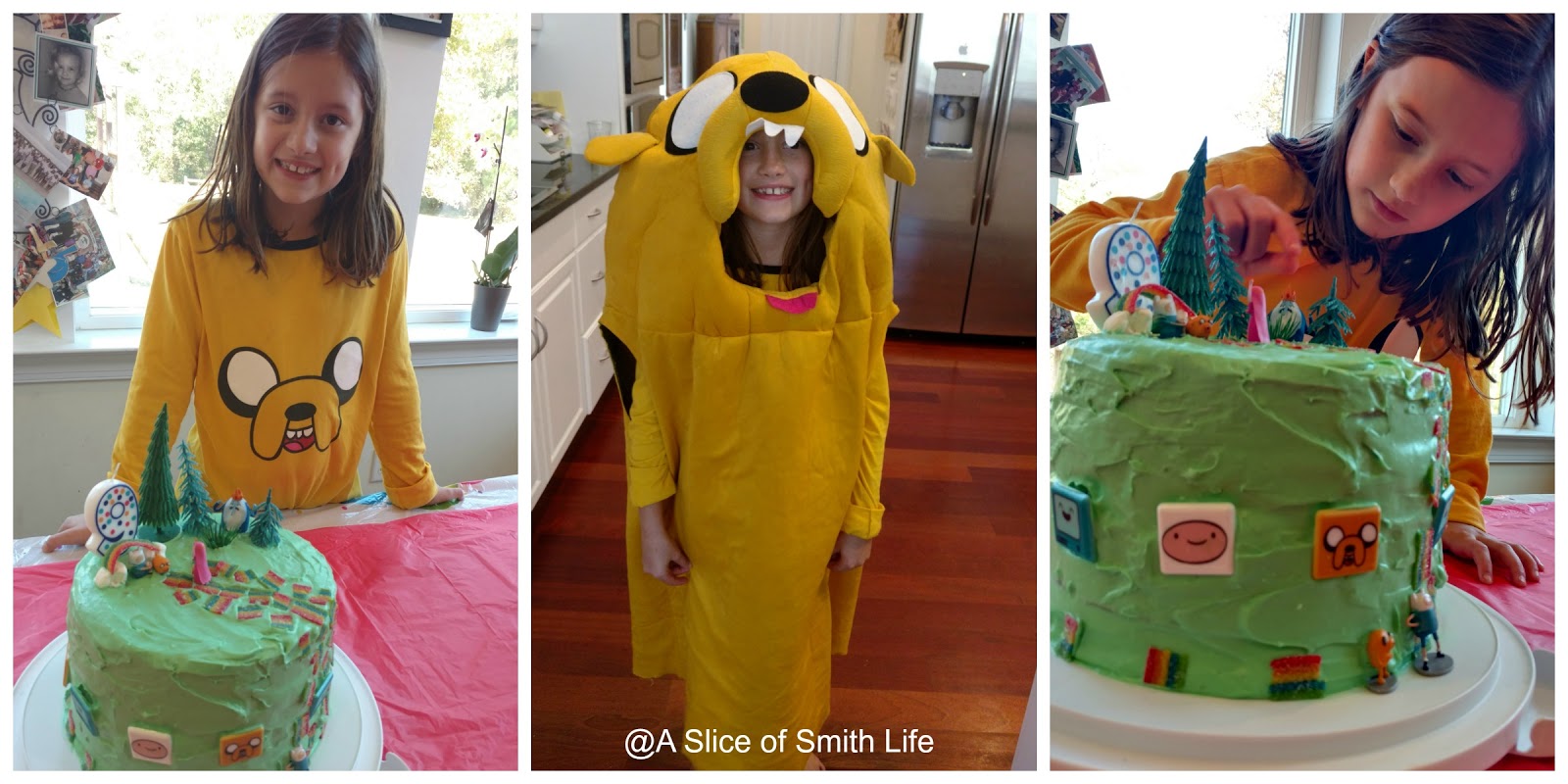 A Slice of Smith Life: Pinata Cake and Adventure Time Birthday Party
