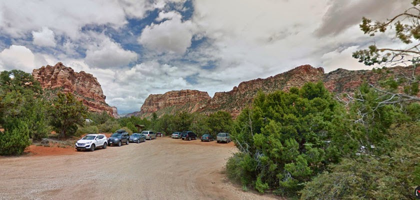 Utah Birding Spots: Zion NP -- Left Fork Trailhead