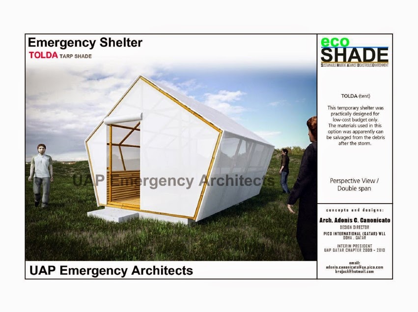 Temporary Shelter: TOLDA ~ UAP Emergency Architects