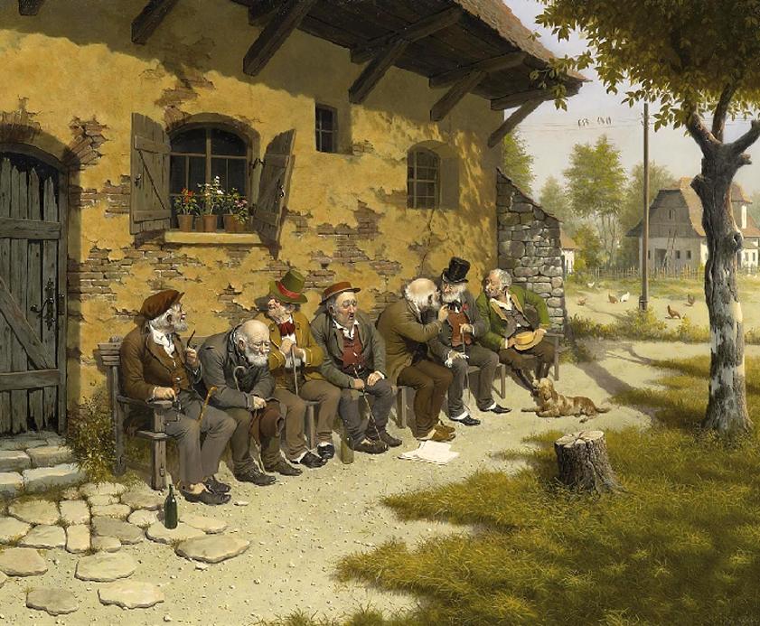 Vida Gabor. Жанровые сценки из жизни старой Европы.. Обсуждение на ...