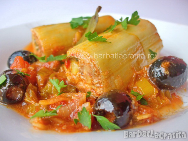 Praz umplut la cuptor | Rețete BărbatLaCratiță