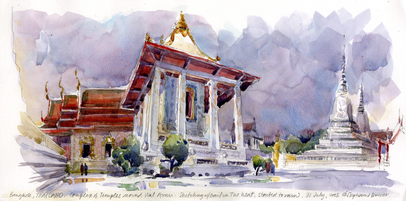 Drawing Perspectives: Asia-Link Sketchwalk Taichung 2018 in Taiwan