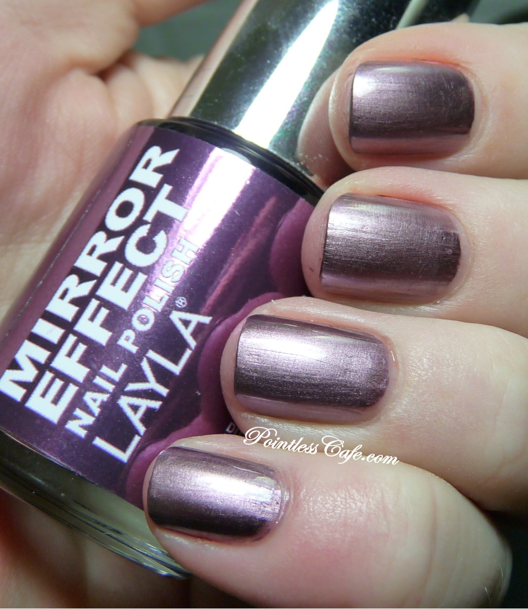 Layla Mirror Effect 06 Red Hot - Swatches and Review | Pointless Cafe
