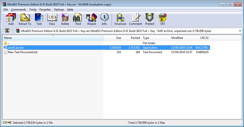 Cara install Ultraiso