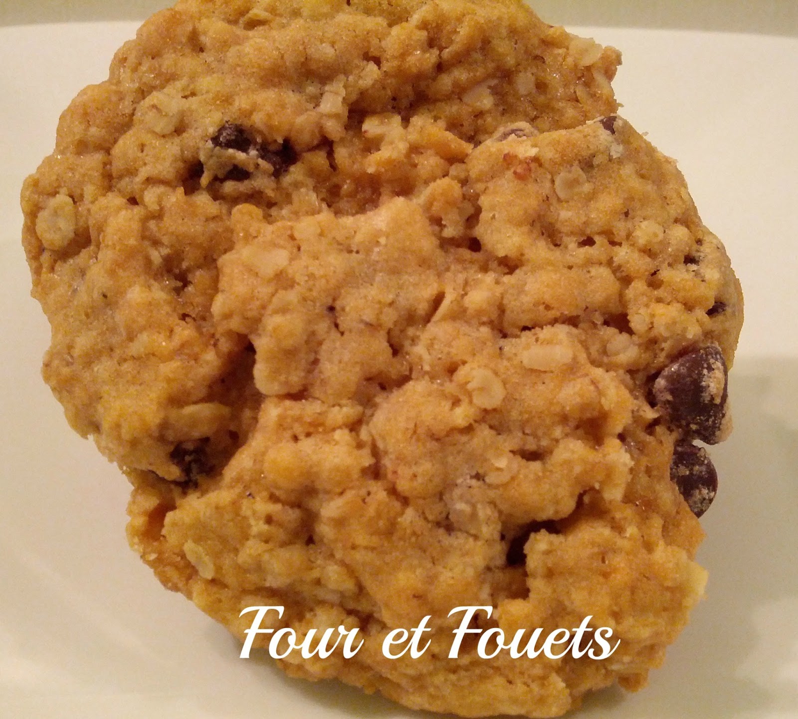 Four et Fouets pour Sara: Biscuits avoine et chocolat