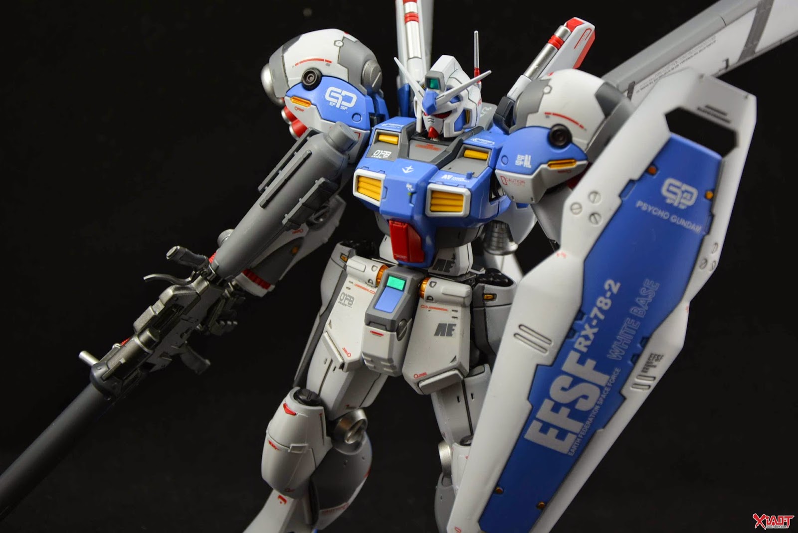 Gundam Family: RE/100 RX-78 GP04G Gundam GP-04 (Gebera) Painted Build